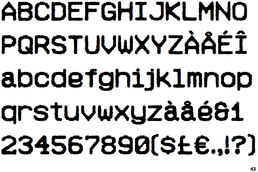 Identifont - Hypermarket Expanded Bold
