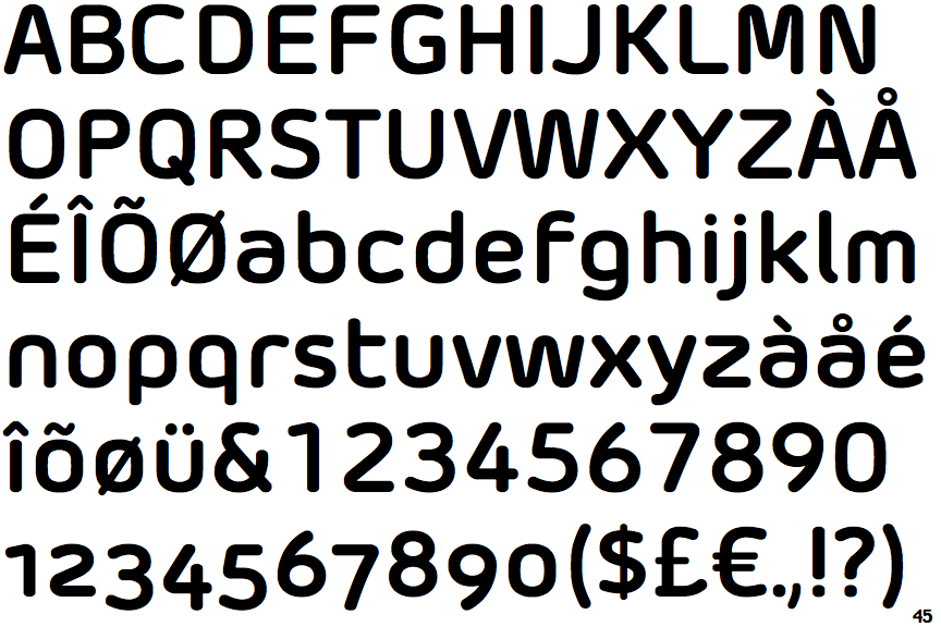 Identifont - Morebi Rounded Bold