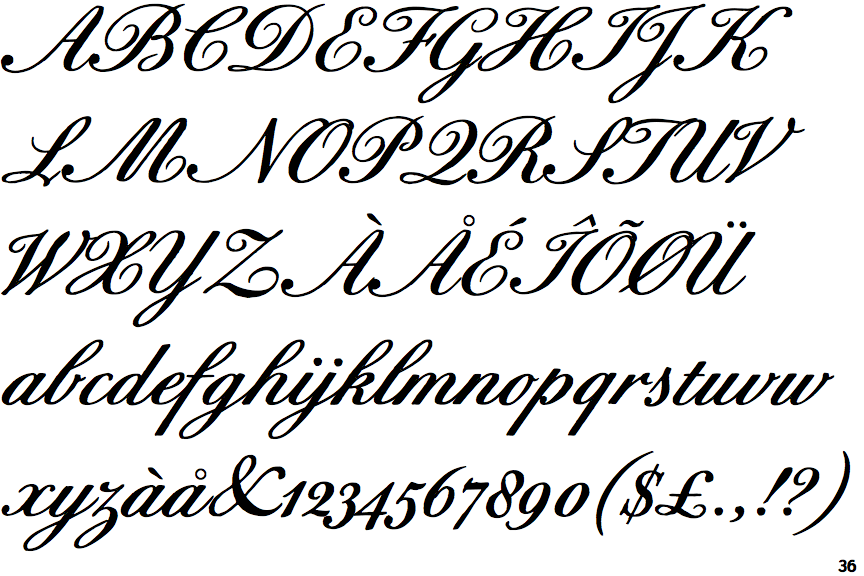 Identifont - Bix Antique Script Bold