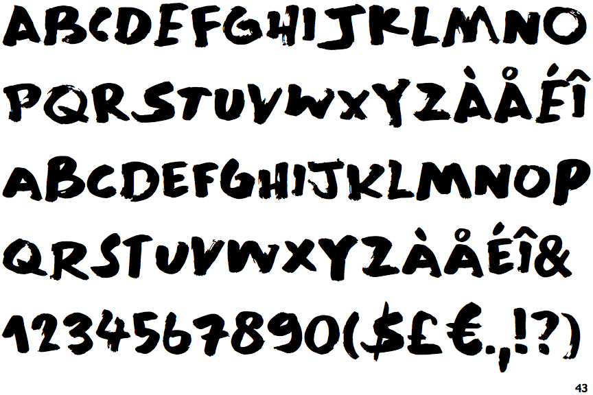 Identifont - Brain Squeeze