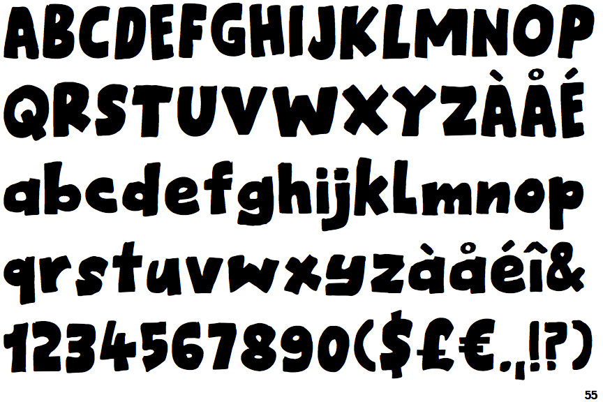 Identifont - Cosmic Turtle