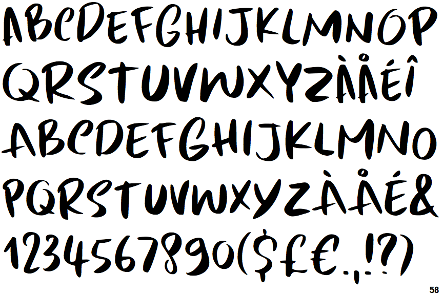 Identifont - Flying Saucer Script