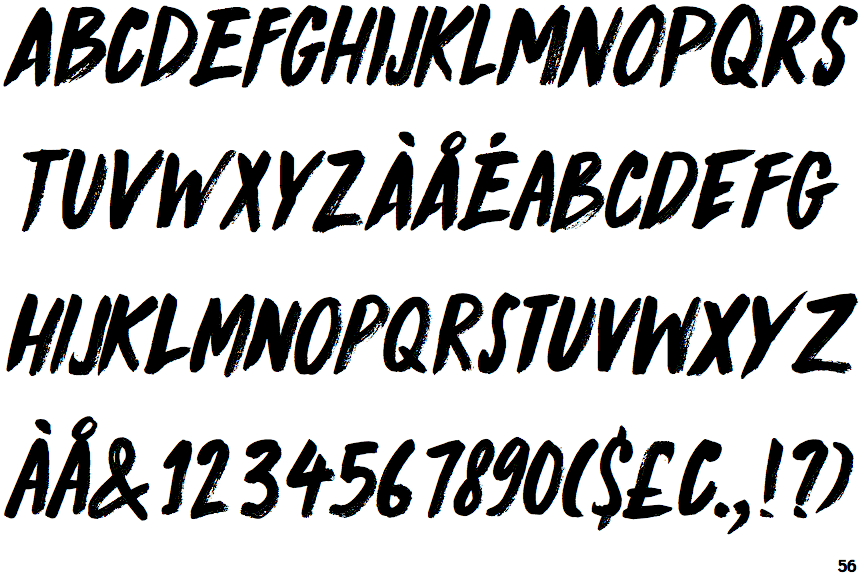 Identifont - Knucklebones