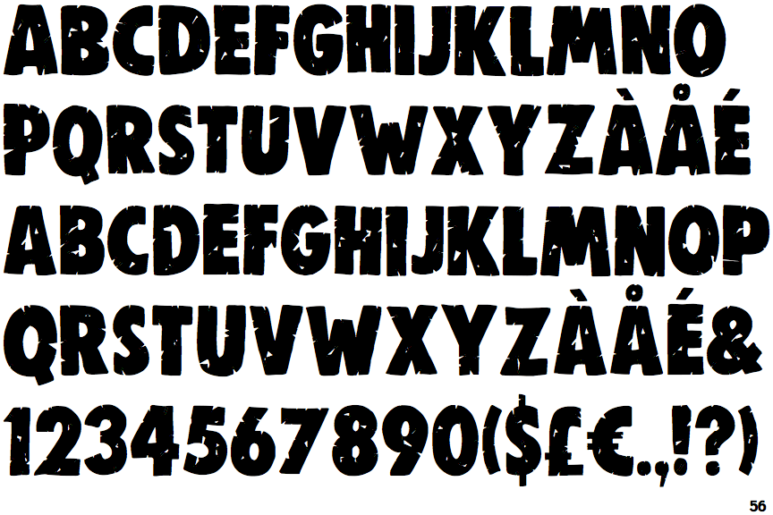 Identifont - Woolwich Eroded