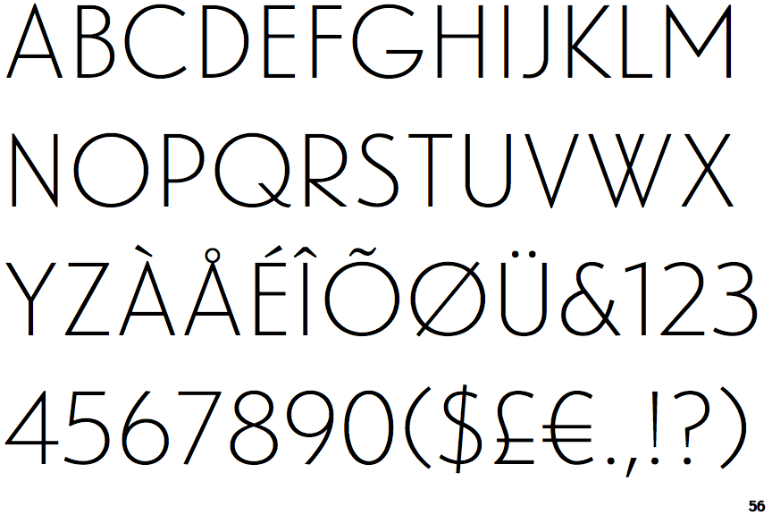 Identifont - Landmark