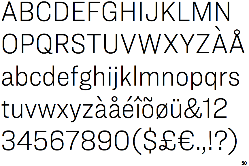 Identifont - Ringside Narrow Thin