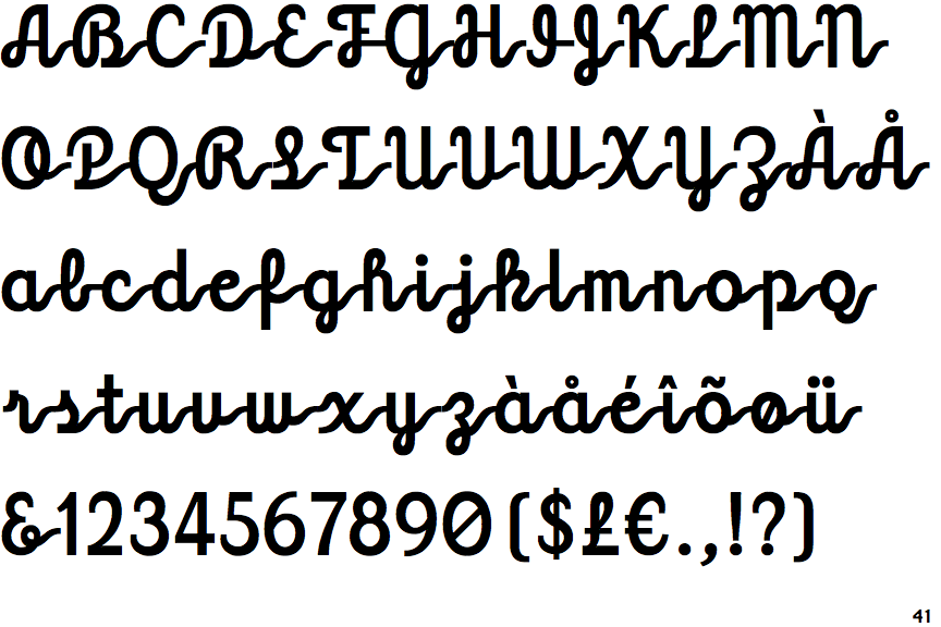 Identifont - HT Espresso