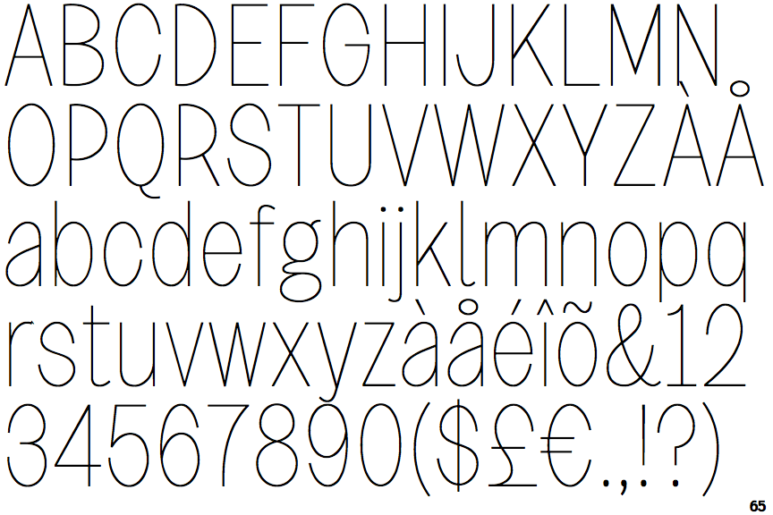 Identifont - Hurme Oval Sans Low Contrast Narrow Thin
