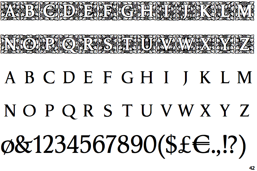 Identifont - P22 Amelia Jayne Soft Initials