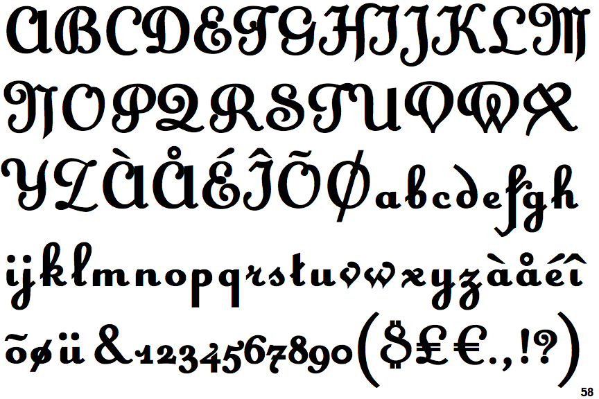 Identifont - Caffe Lemonade