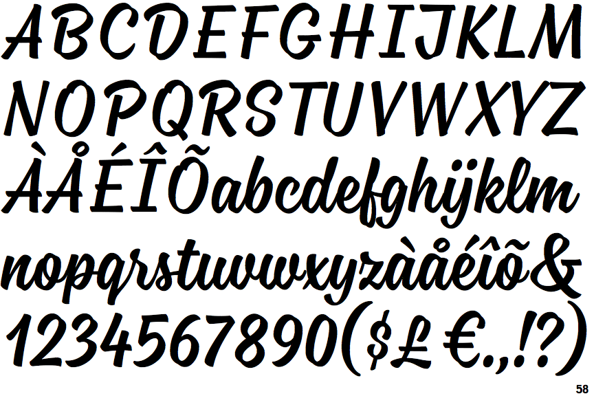 Identifont - Blonde Script