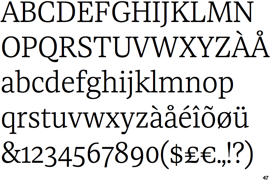 Identifont - Bookmark Light