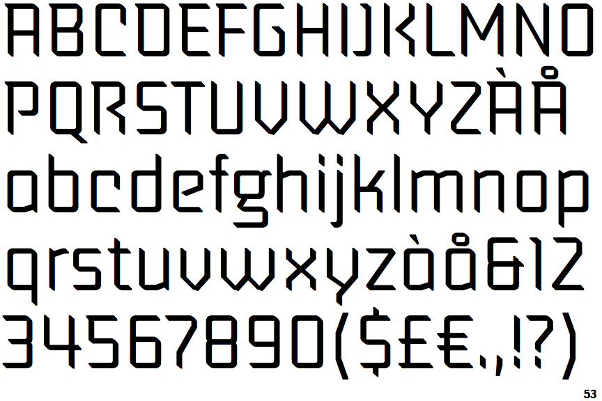 Identifont - Brahmos