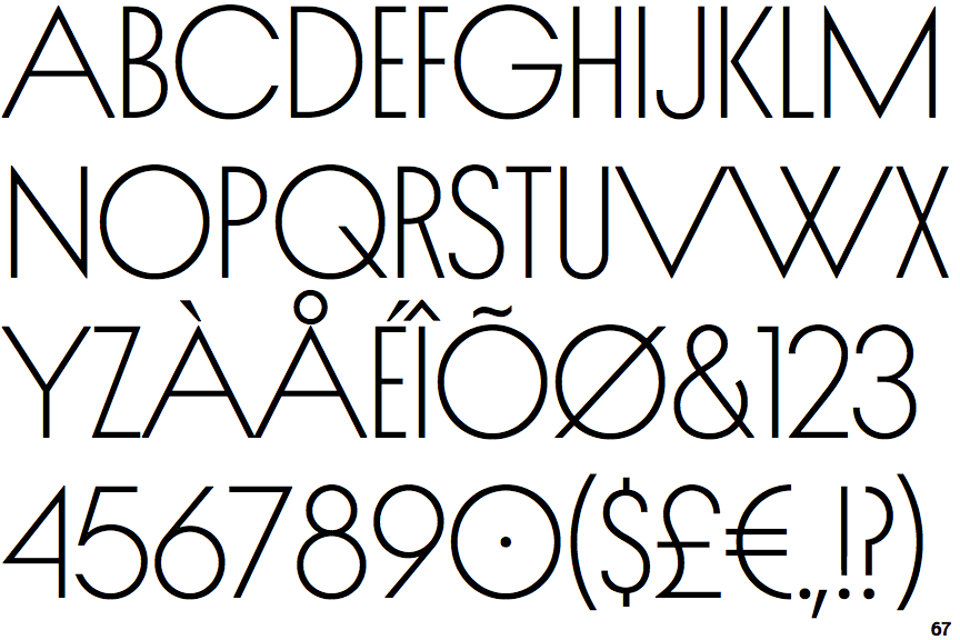 Identifont - Inbox Thin