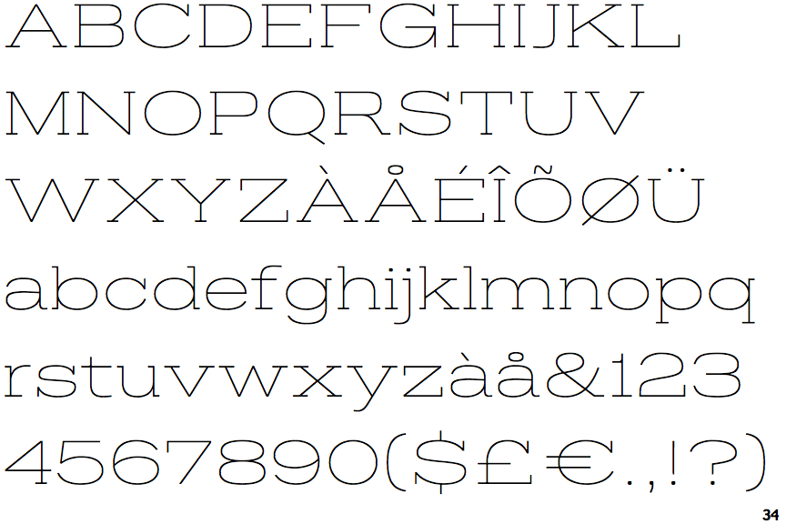 Identifont - Hefring Slab Wide Thin