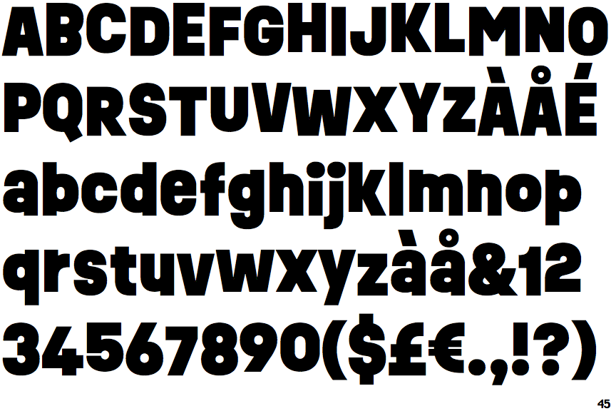 Identifont - Ruddy Black