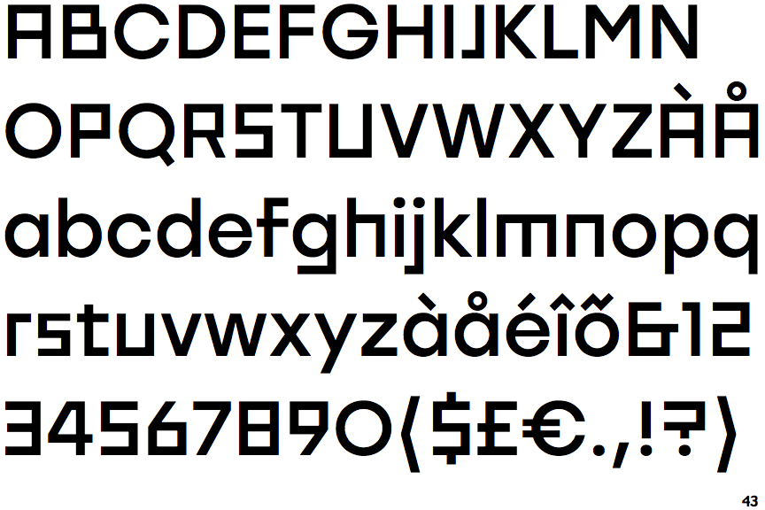 Identifont - Stolzl Display