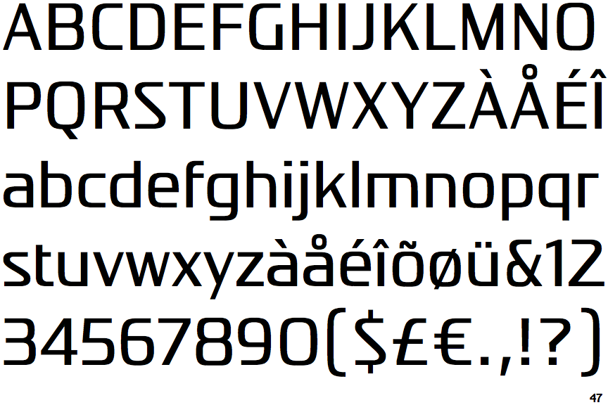 Identifont - Vartek Condensed