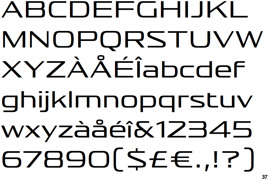 Identifont - Vartek Expanded