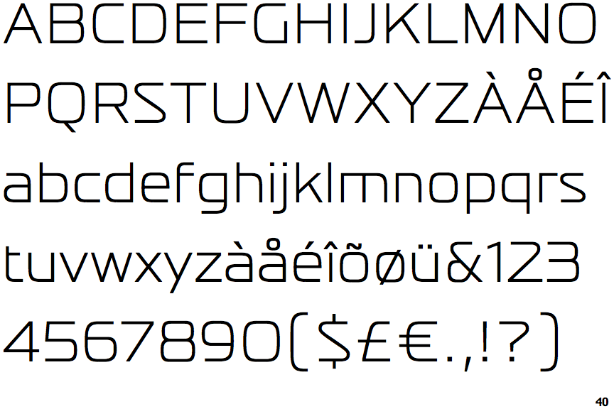 Identifont - Vartek Light