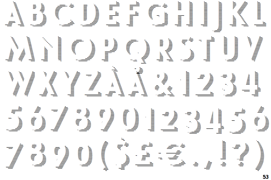 Identifont - Le Havre Layers Shadow Horizontal