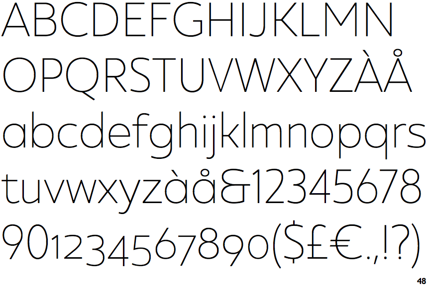 Identifont - Ultine Condensed Thin