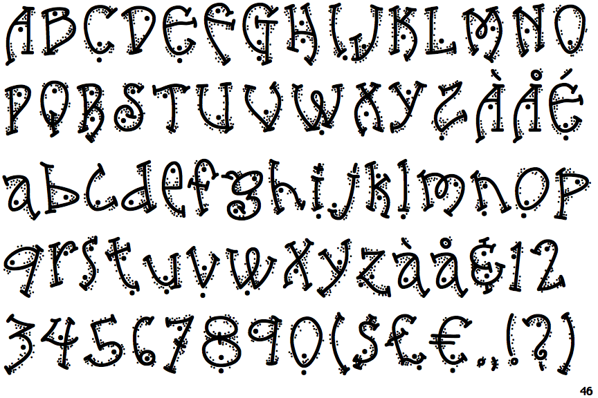 Identifont - ITC Tickle Too