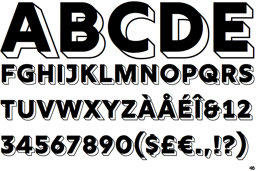 Identifont - Rig Solid Bold Reverse