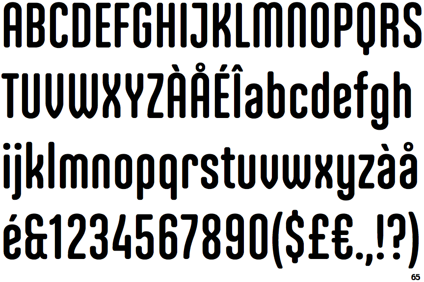 Identifont - Ando Round Bold