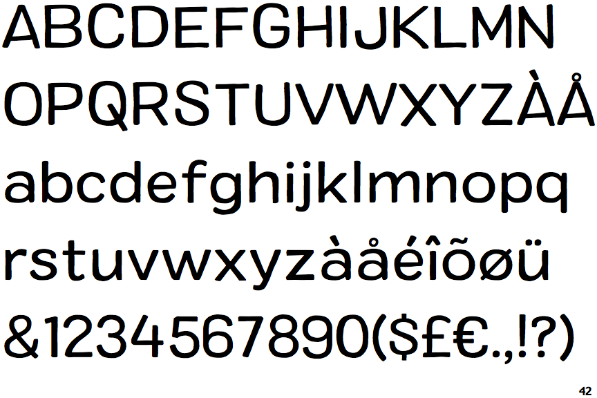 Identifont - Colby Extended