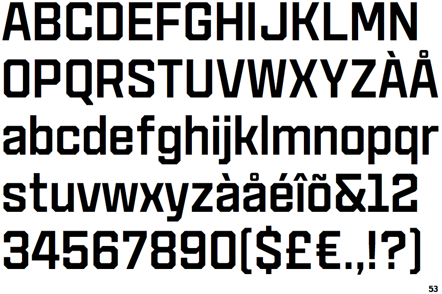 Identifont - Cutmark