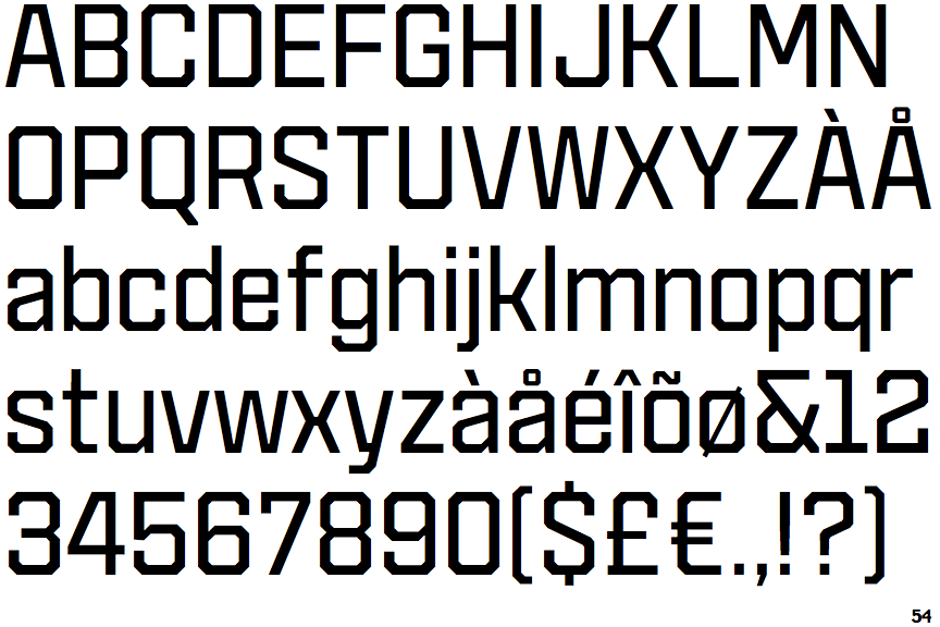 Identifont - Cutmark Light