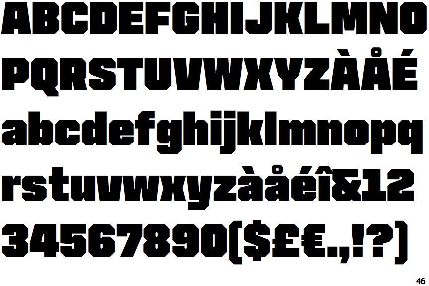 Identifont - Cutmark Super