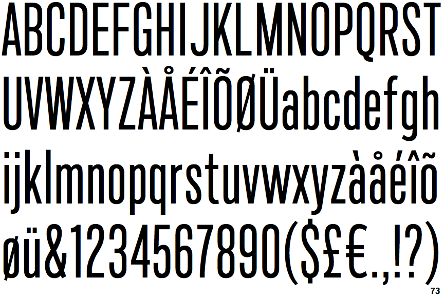 Identifont - Marsden Slim