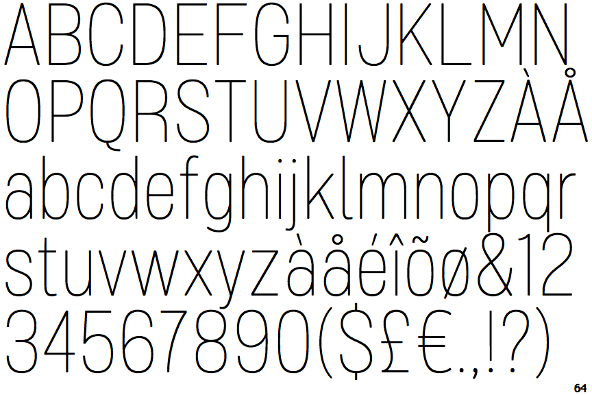 Identifont - Mello Narrow Thin