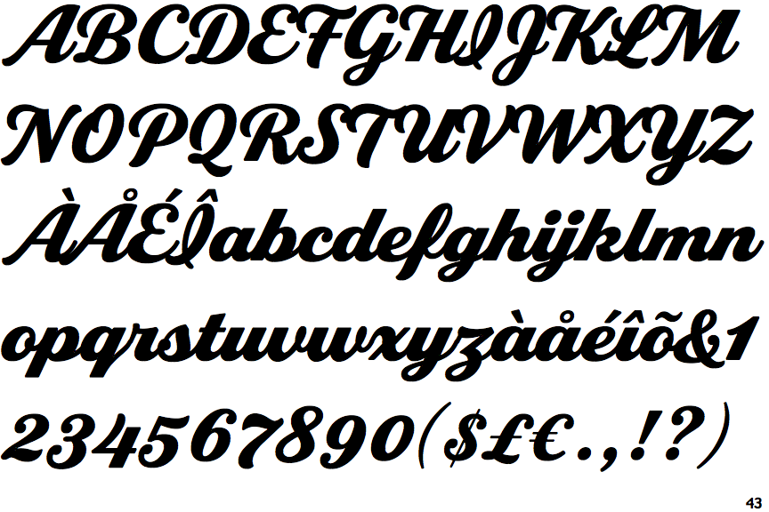 Identifont - Stash Black