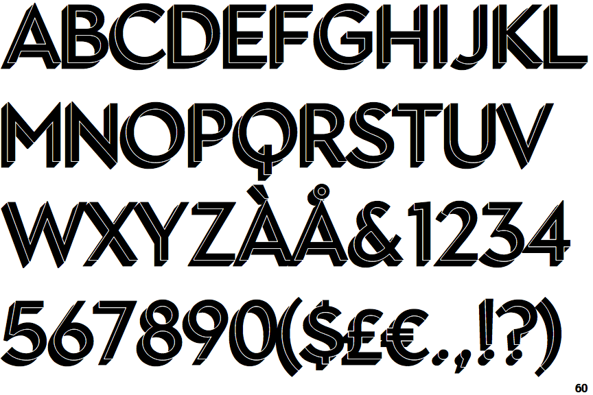 Identifont - Town Dimensional