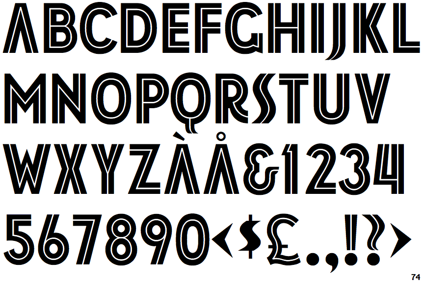 Identifont - Poster Inline