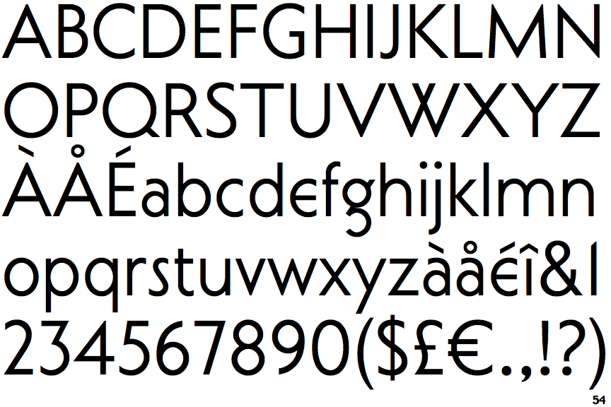 Identifont - Curwen Sans