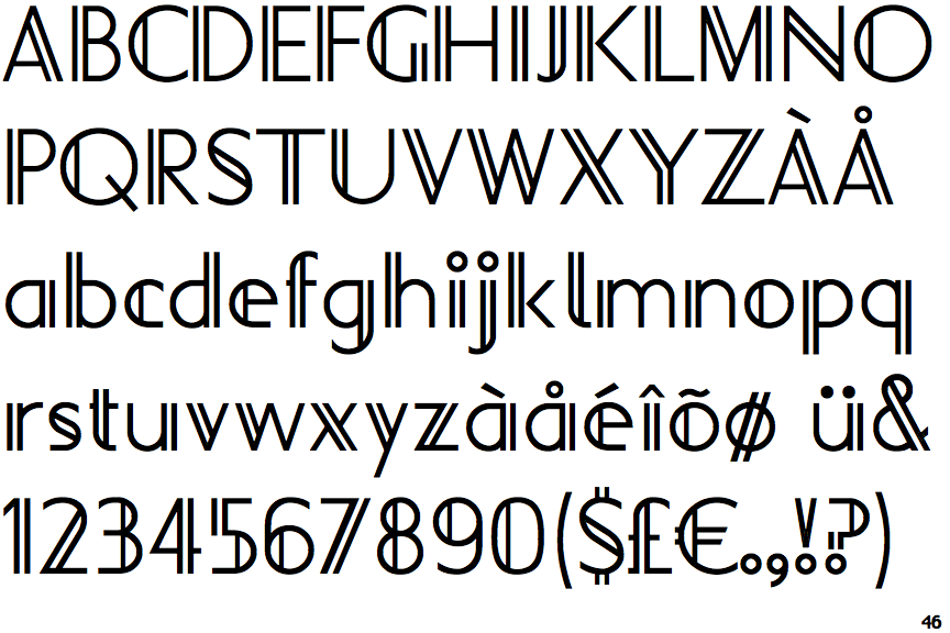 Identifont - Openline