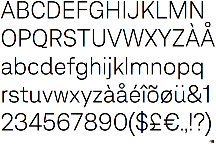 Identifont - Operand Thin