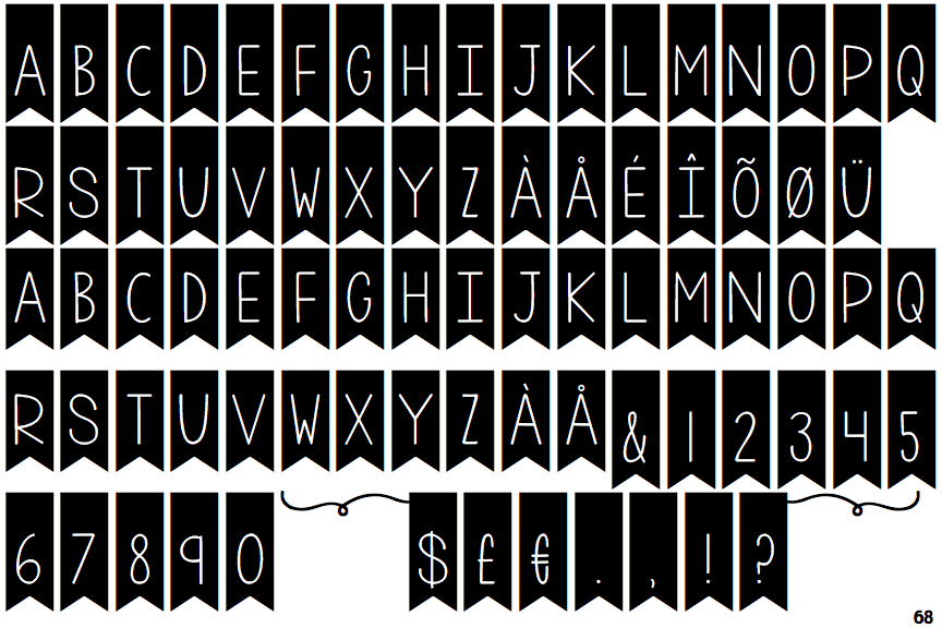 Identifont - KG A Little Swag