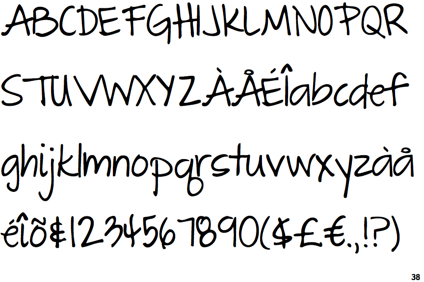 Identifont - KG The Great Escape
