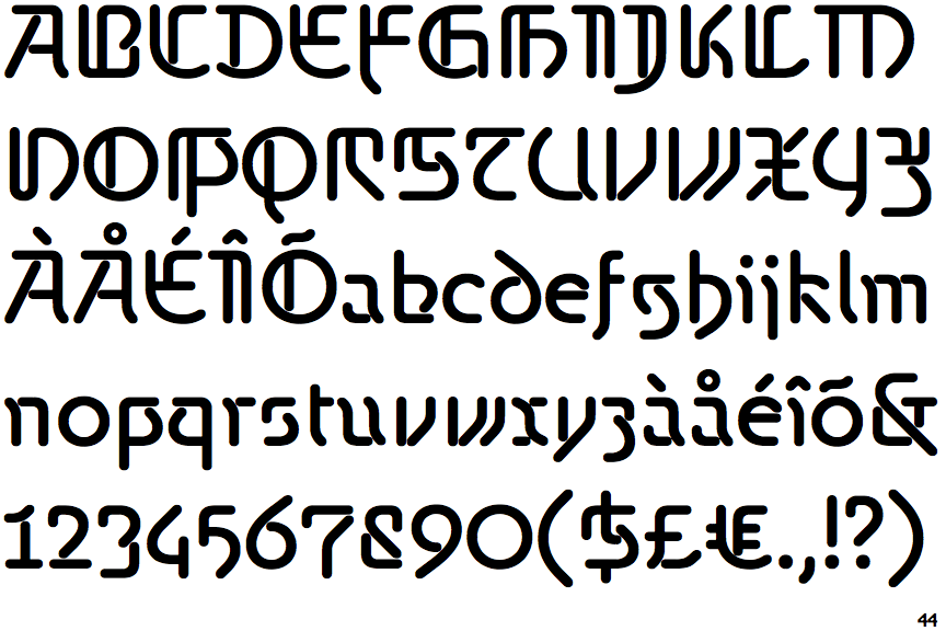 Identifont - Grotunda Rounded