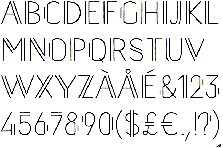 Identifont - Naive Deco Sans Double
