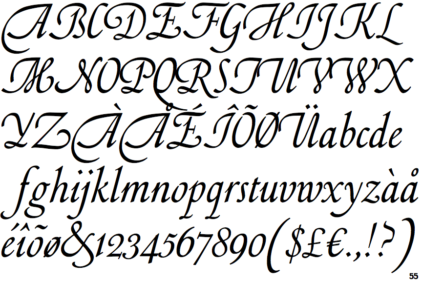 Identifont - LTC Artscript