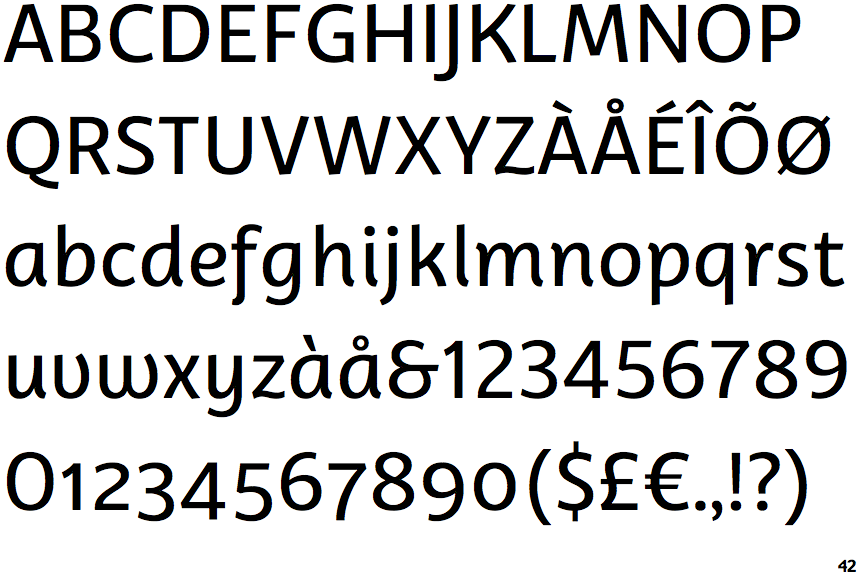 Identifont - Trust Sans Alternate