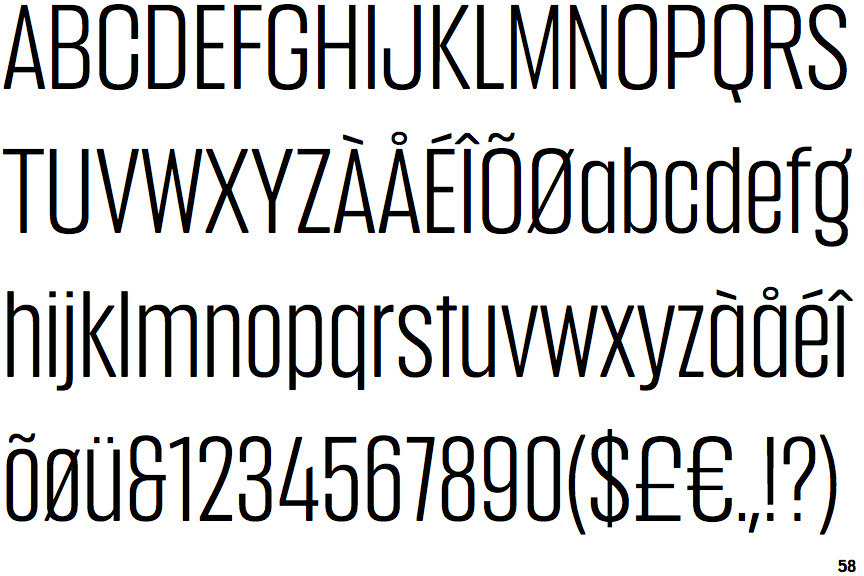 Identifont - Anguita Sans