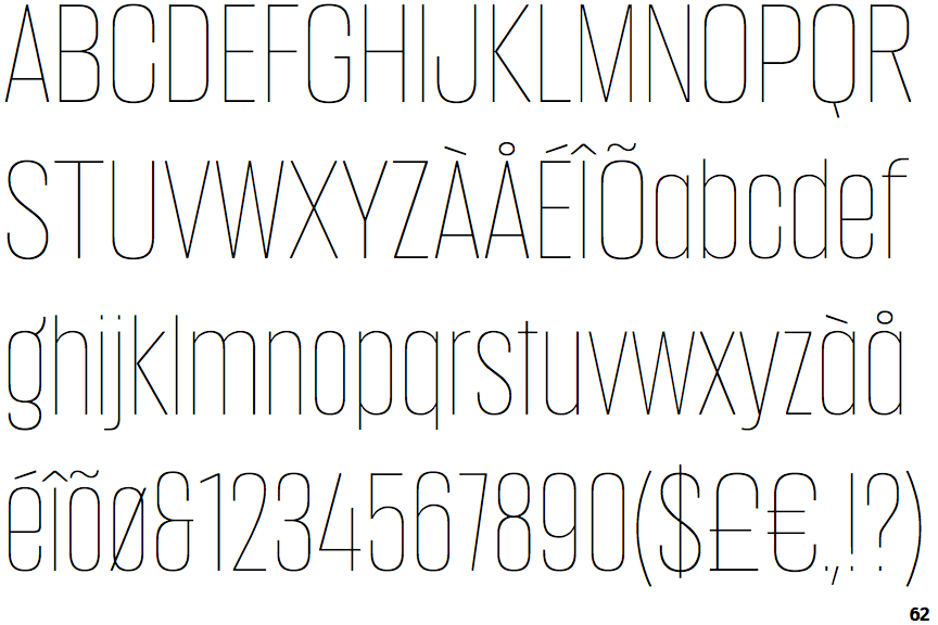 Identifont - Anguita Sans Thin