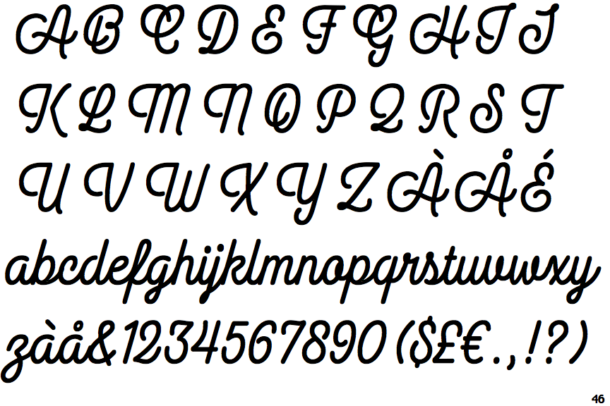 Identifont - Aromatica Script